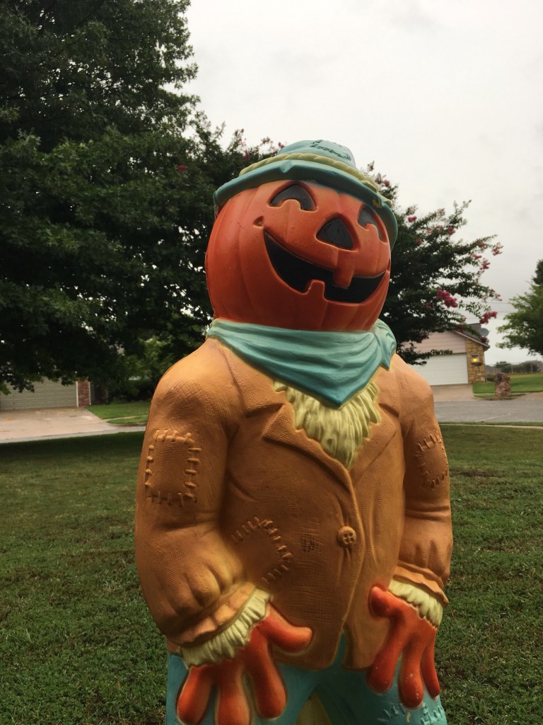 The Story of Jack: the Scarecrow Blow Mold – Halloween Head
