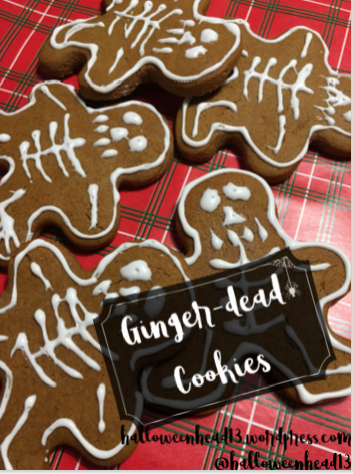 13 Days of Creepmas: Ginger-dead Cookies – Halloween Head
