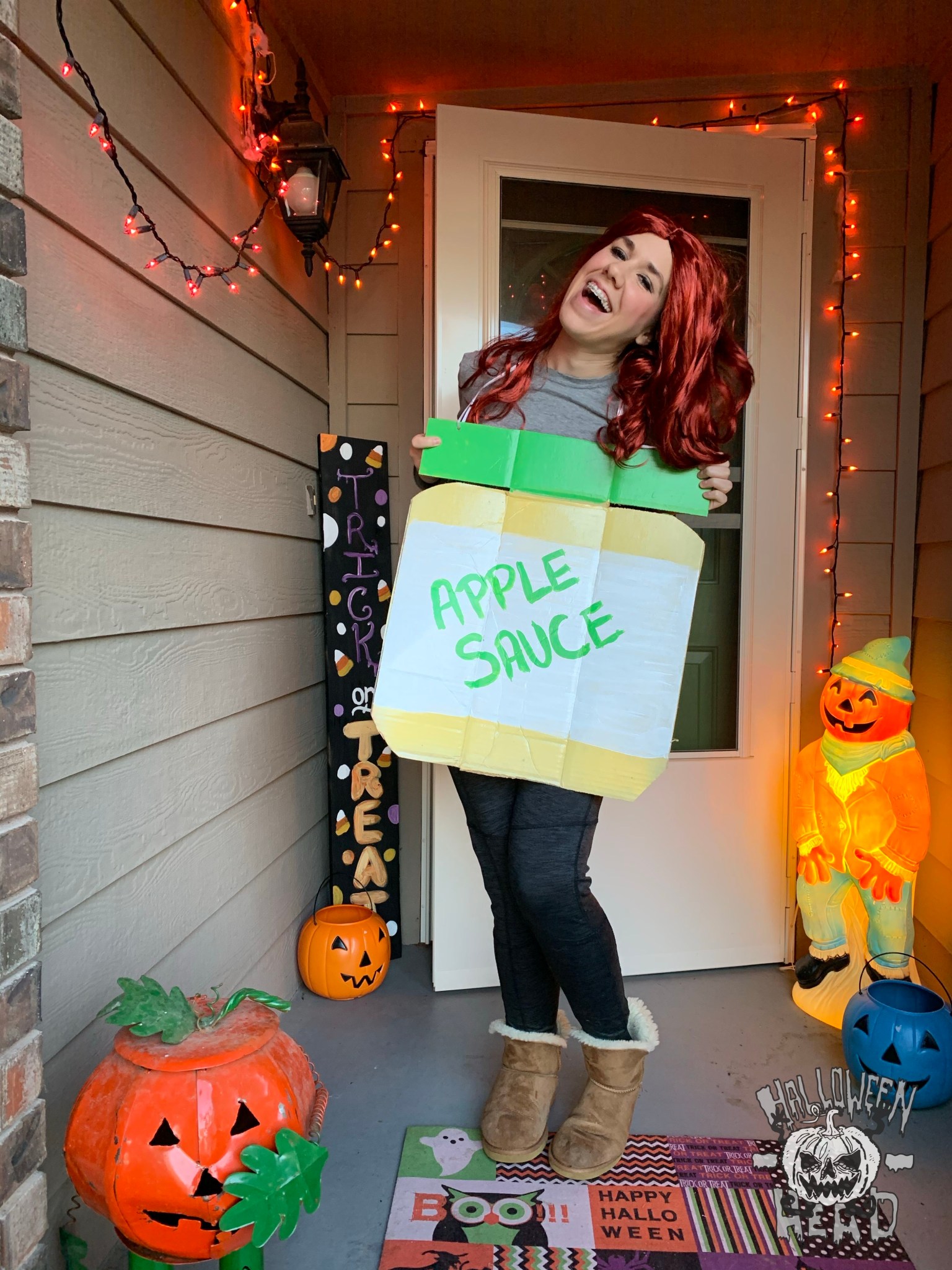 Becoming Fiona Applesauce from Bob’s Burgers – Halloween Head