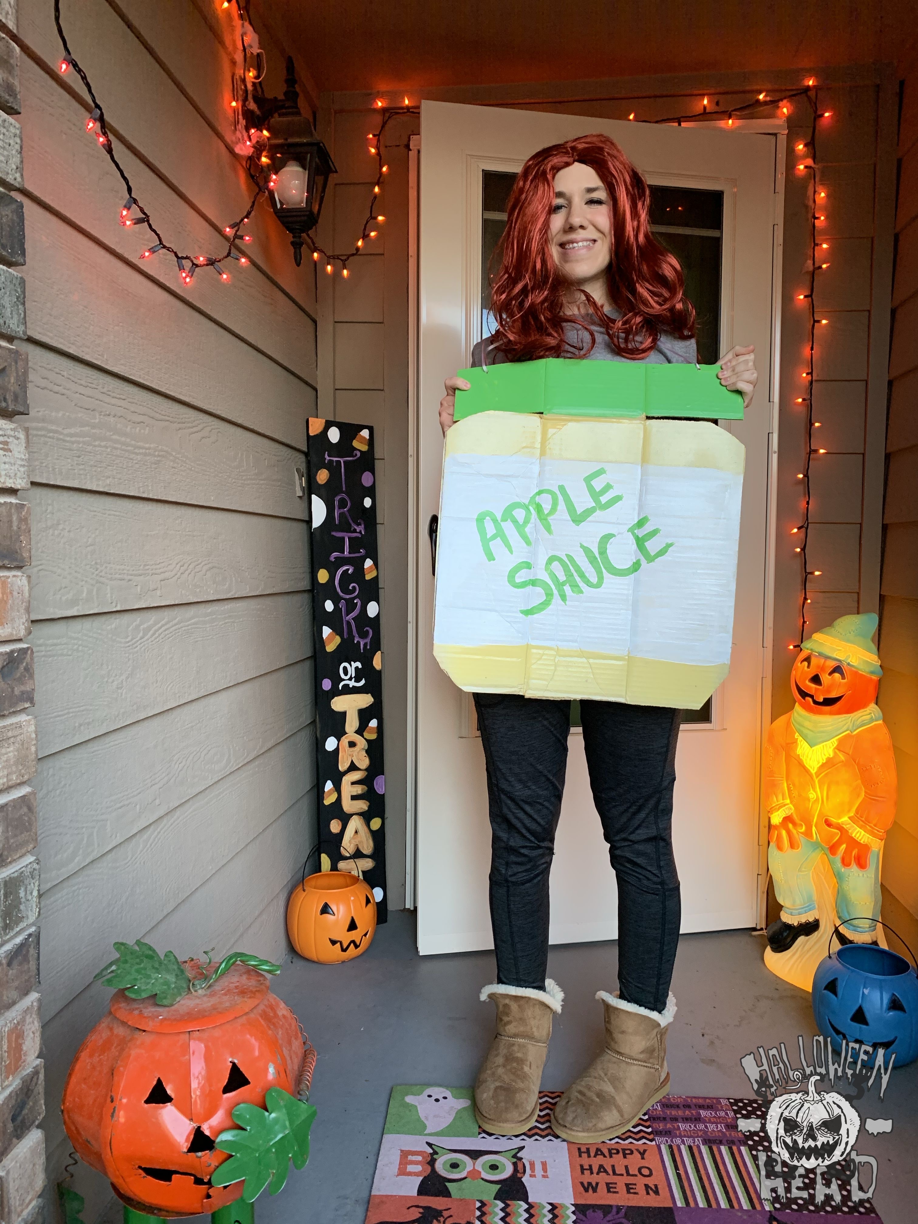 Becoming Fiona Applesauce from Bob’s Burgers – Halloween Head