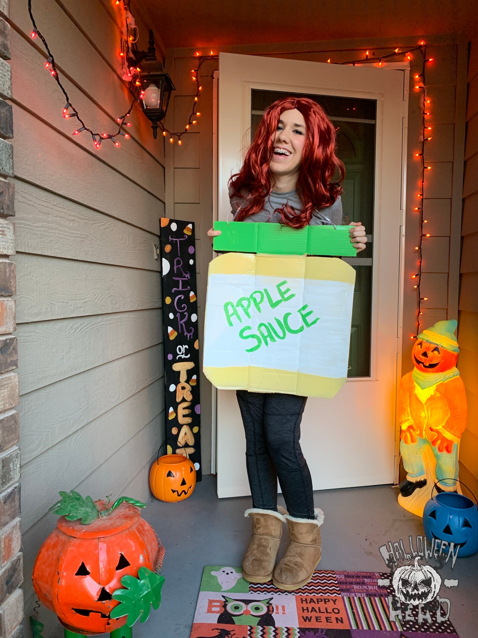 Becoming Fiona Applesauce from Bob’s Burgers – Halloween Head