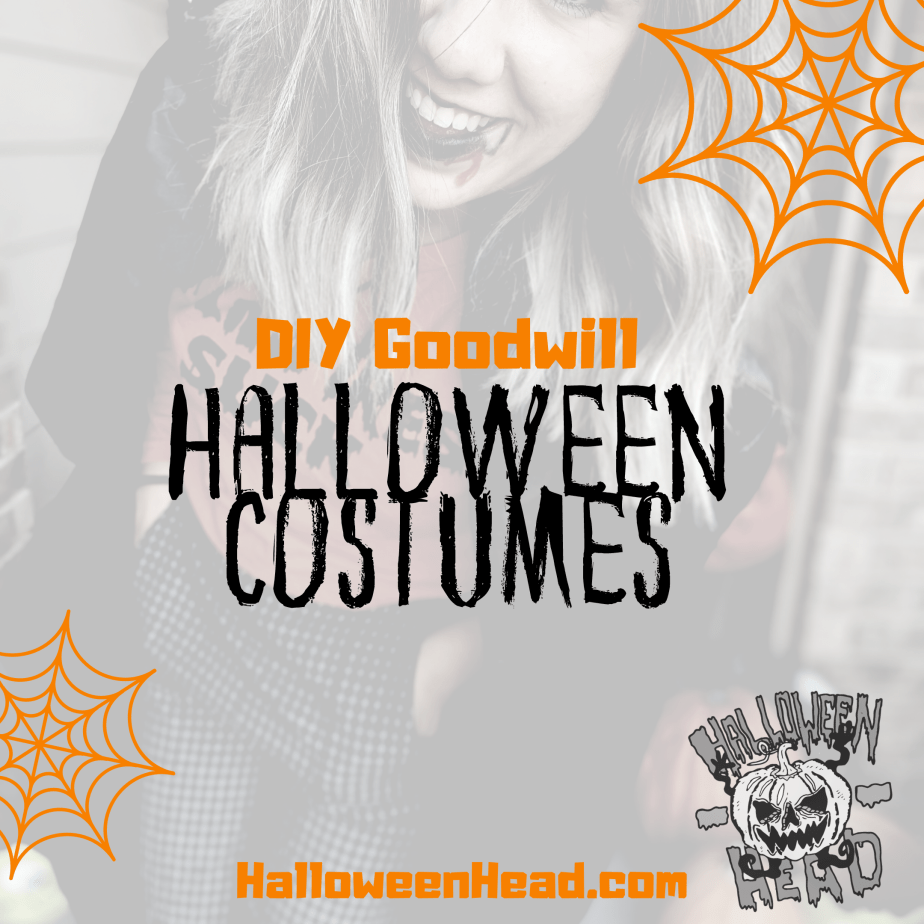DIY Goodwill Halloween Costumes – Halloween Head